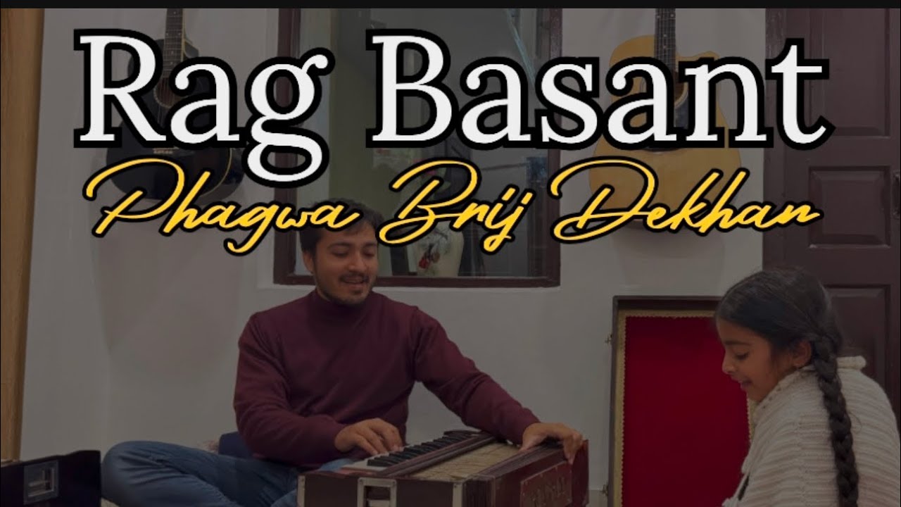 Experience the soulful beauty of Raag Basant with this captivating live ...