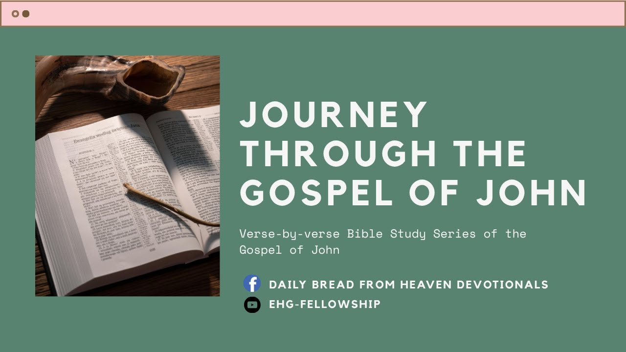 July 26, 2025: Bible Study Series - John 10 - YouTube