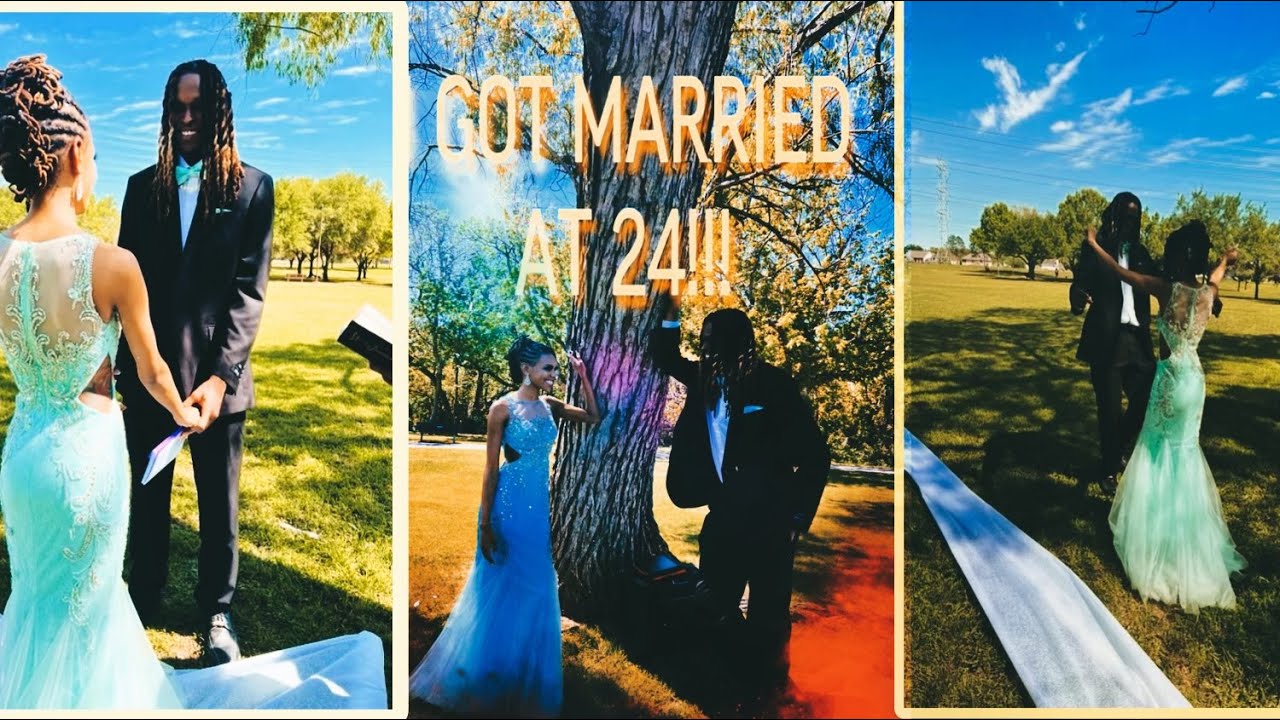 I GOT MARRIED AT 24!!!! - YouTube