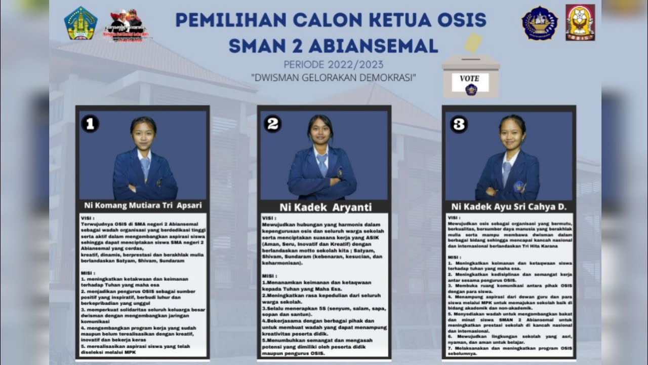 Debat Calon Ketua OSIS - YouTube