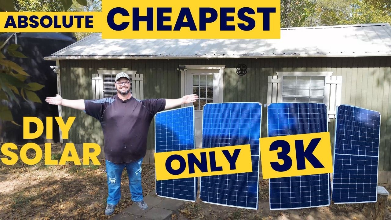 Easy DIY Solar Power System - YouTube