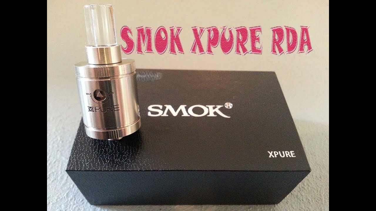 Smok XPure RDA - YouTube