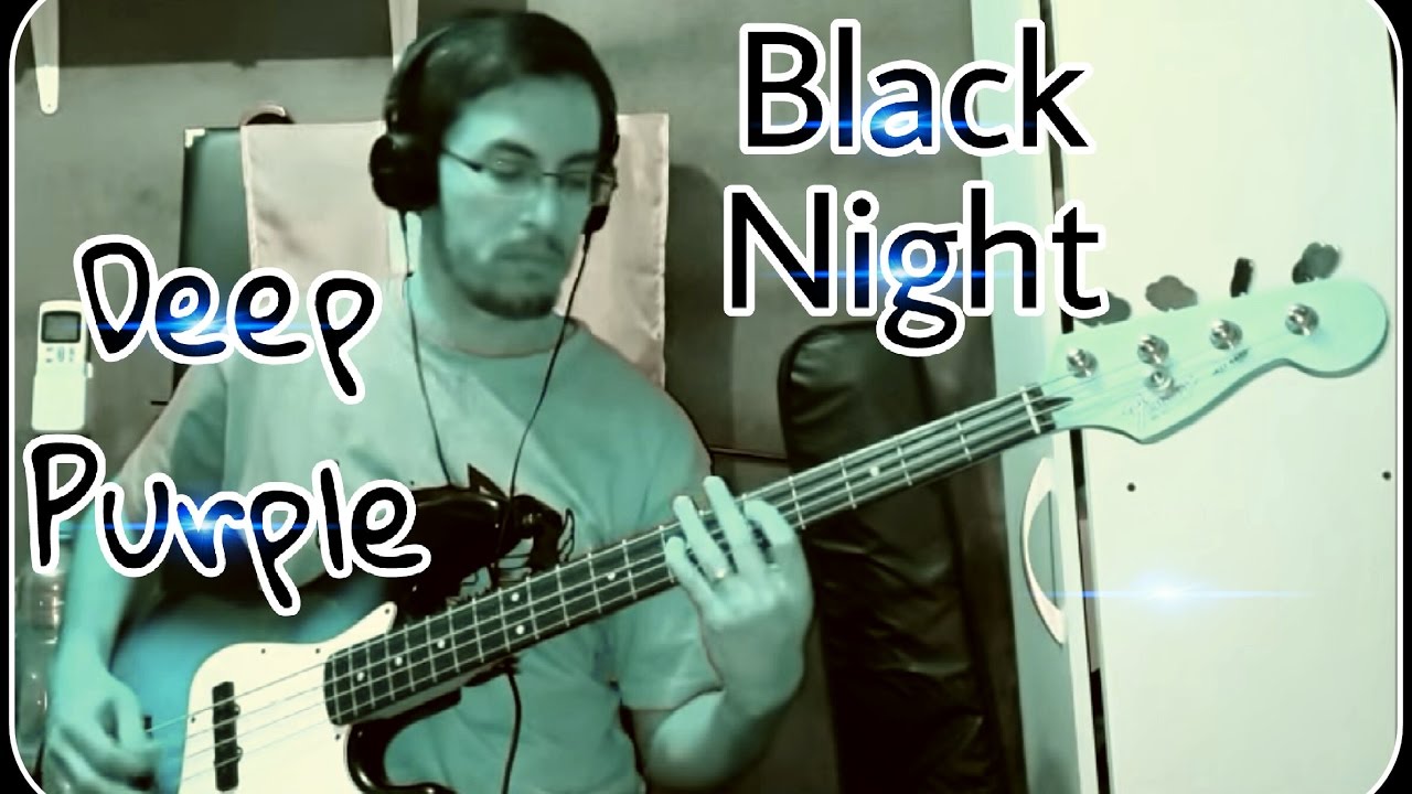 Deep purple Black night bass cover - YouTube