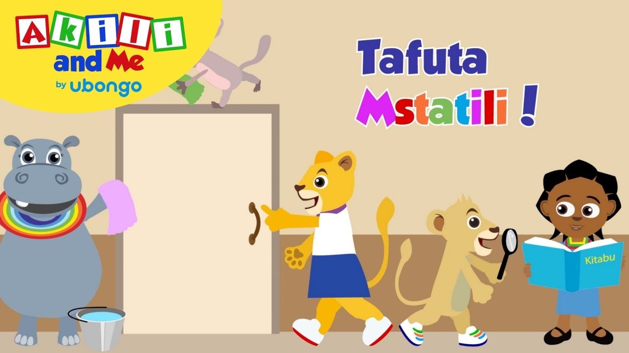 Tafuta Mstatili! | Soma Vitabu na Akili and Me | Katuni za Elimu kwa ...