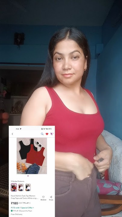 mesho se liya 180 me 2 top #minivlog #meshohaul # top - YouTube