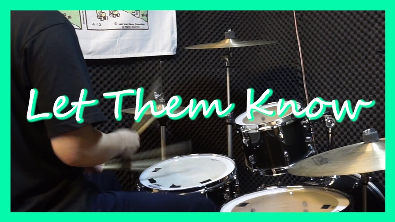 Mabel - Let Them Know (Drum Cover) - YouTube