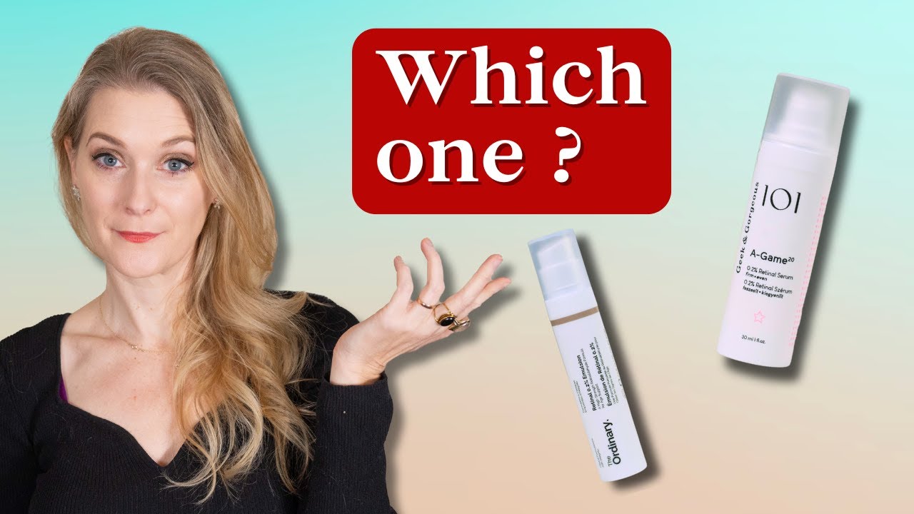 New High Strength Retinal? Geek and Gorgeous A Game 20 vs The Ordinary Review | Doctor Anne ...