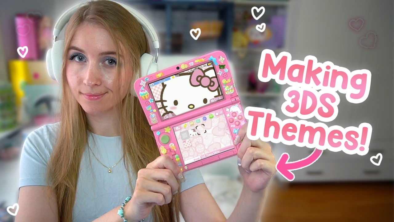 3DS Theme Requests ~🌸How I make GOOD 3DS Themes - YouTube