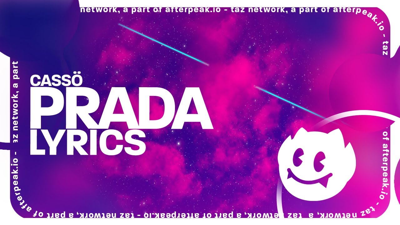 cassö x RAYE x D-Block Euruope - Prada (Lyrics) - YouTube