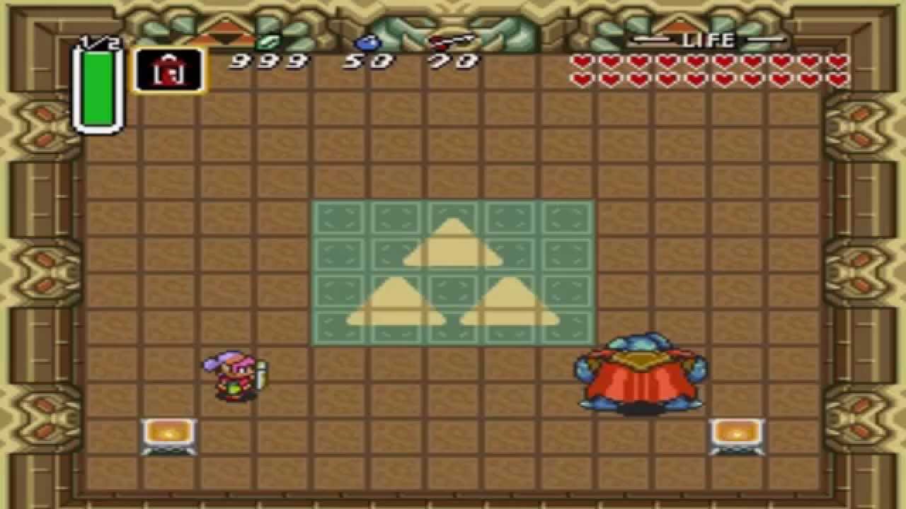 Zelda: A Link to the Past - Ganon [Arrowless] - YouTube