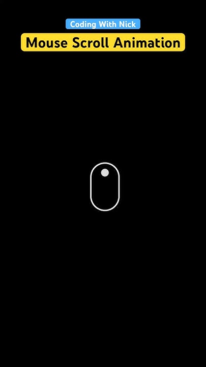 Mouse Scroll Animation Using Css #htmlcss #cssanimation #coding #frontenddevelopment #html # ...