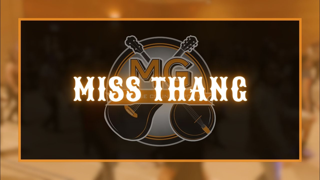 Miss Thang Line Dance - YouTube
