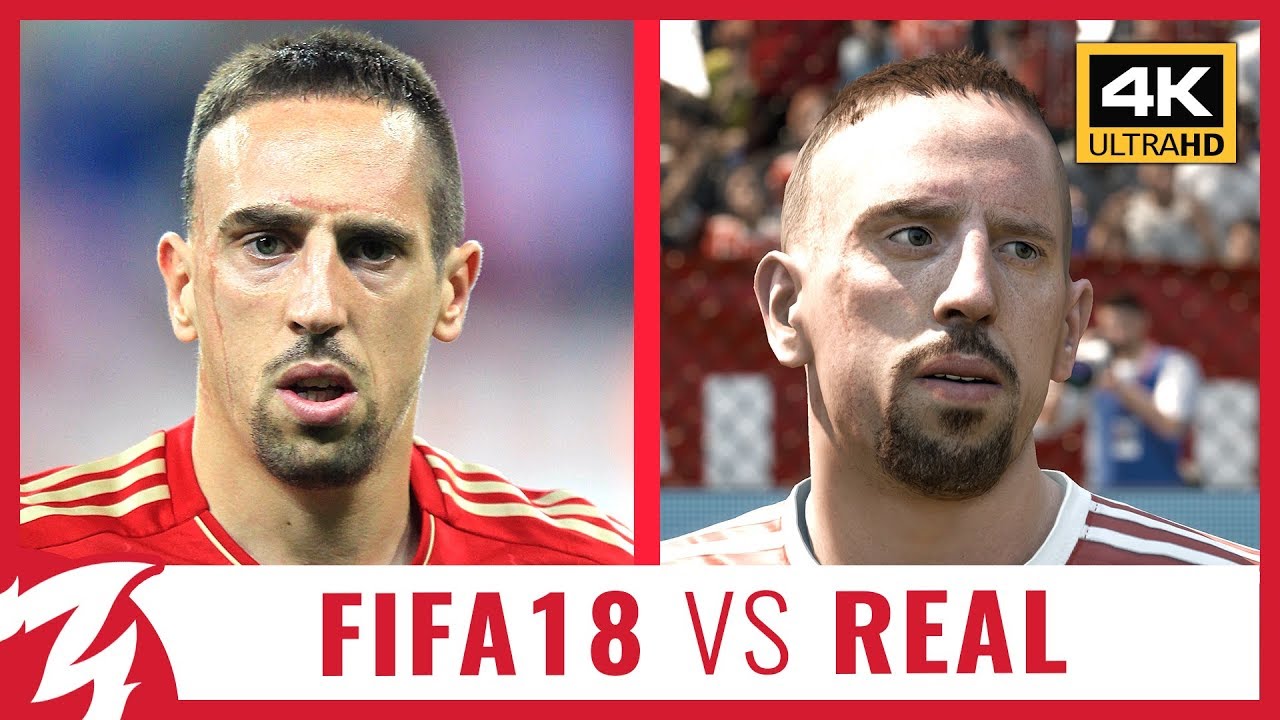 🔥 FIFA 18 vs REAL LIFE | Player Faces Comparison | 4K - YouTube