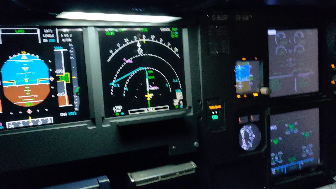 Prosim A320 Testing - video 1 - YouTube