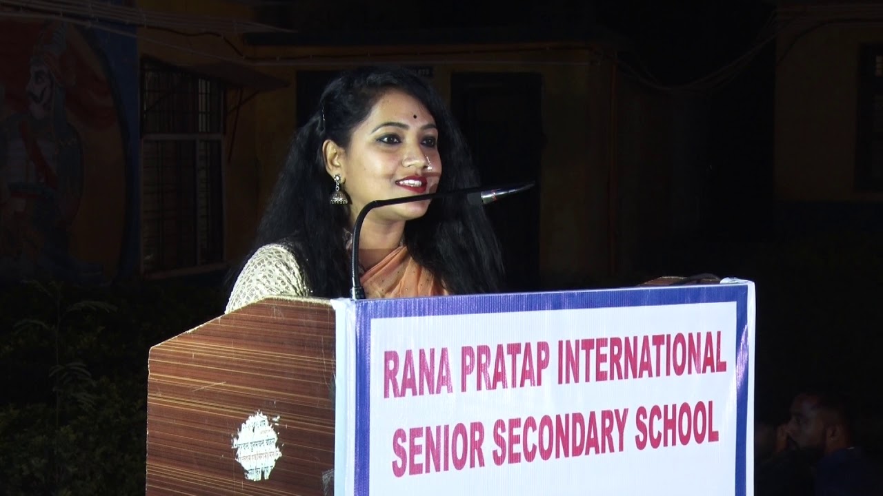 ANNUAL DAY 2018-19 DEEP PRAJWALAN & WELCOME SPEECH - YouTube
