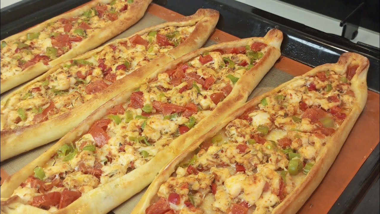 Tavuk lu pide tarifi nasıl yapılır pide Tarifi 💯 mükemmel bir akşam ...