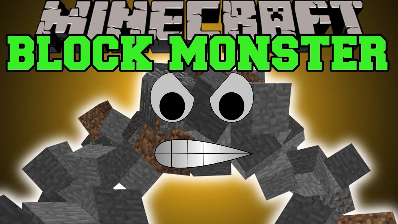 Minecraft: MUTANT BLOCK BEAST (CRUSH MOBS, EAT TREES, NEW PET & MORE ...