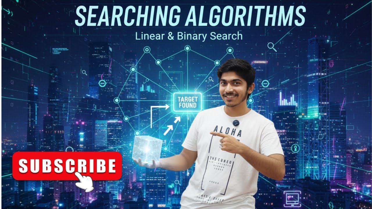 How Searching Algorithms Work | Linear vs Binary Search with Examples ...