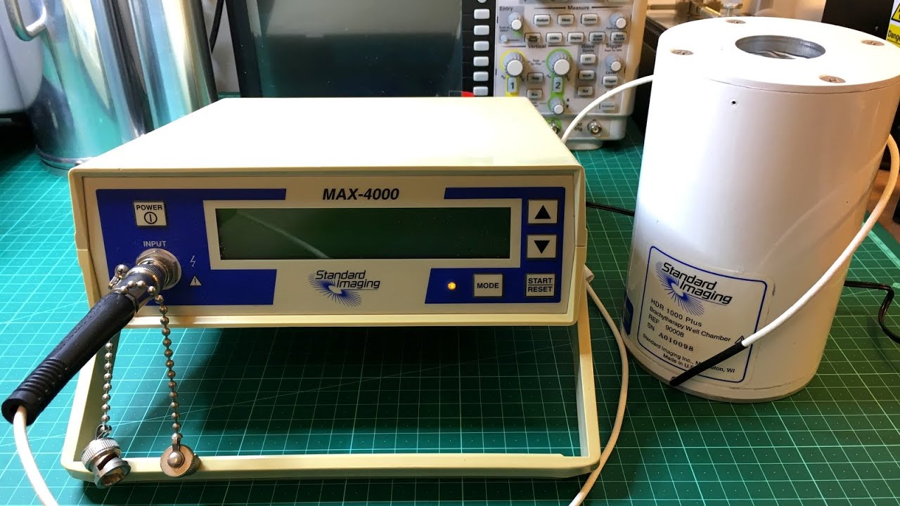 How to use Standard Imaging MAX-4000 Electrometer HDR 1000 Plus ...
