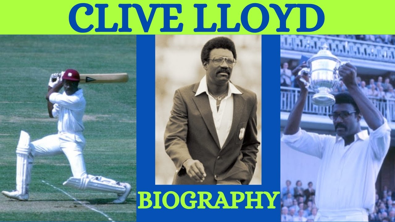 Clive Lloyd Biography l Biography of Clive Lloyd - YouTube