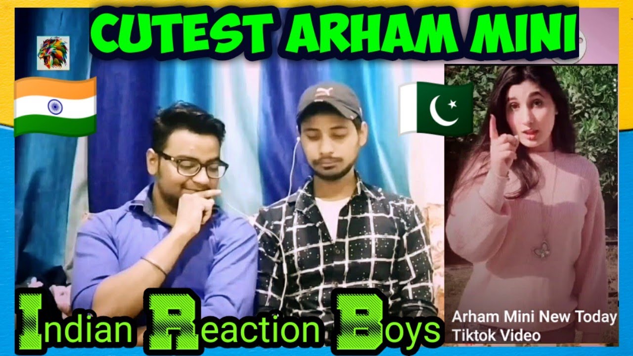 Indian Reaction To Arham Minii TikTok Videos| Reaction By Indians ...