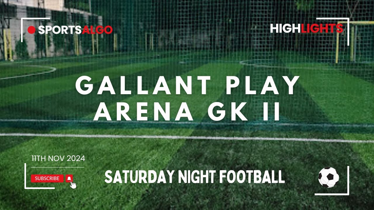 ⚽️ Team Blacks vs Whites HLs |⚡️ SportsAlgo Highlights | Gallant Play ...