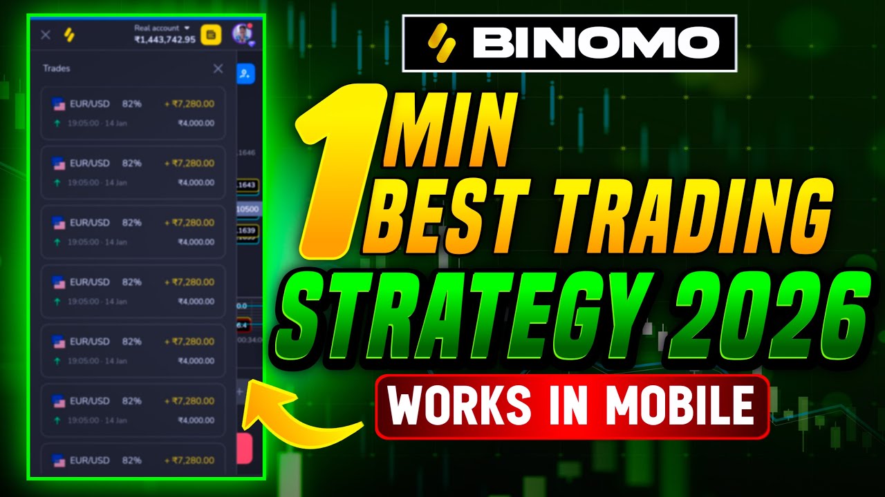 Binomo Best 1 Min Strategy | Binomo Best Trading Strategy 2026 | Binomo ...