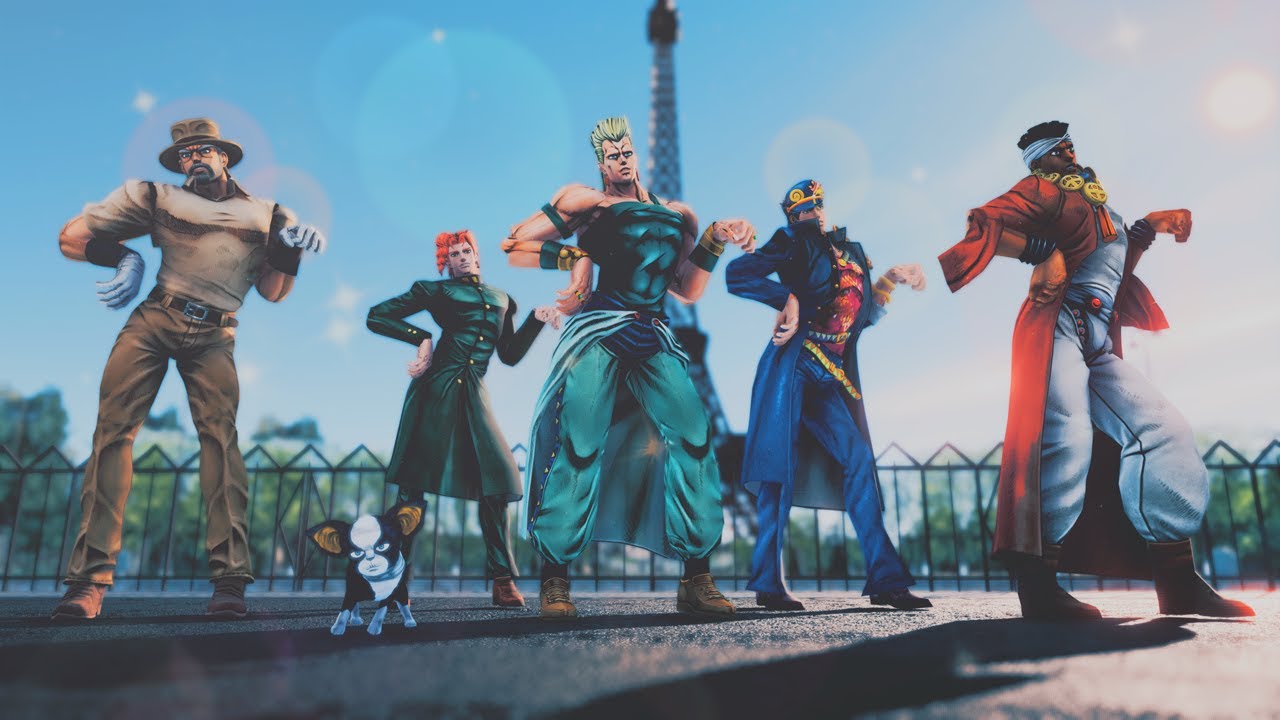 [JOJO MMD] the crusaders werk to single ladies - YouTube