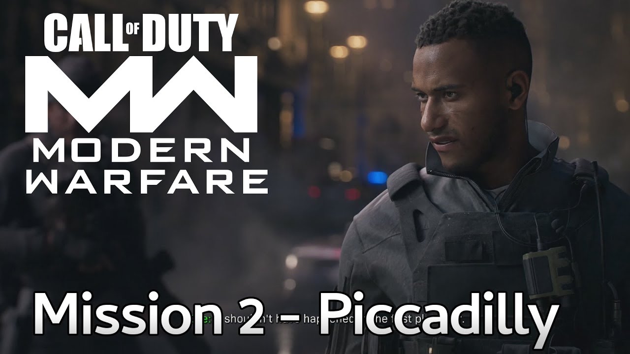 Call of Duty: Modern Warfare - Mission 2 Piccadilly - Story Campaign ...