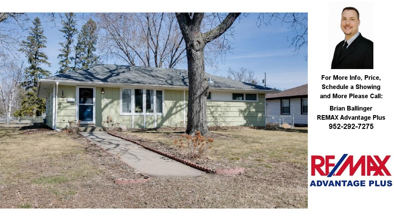 1200 E 92 1/2 Street, Bloomington, MN Presented by Brian Ballinger ...