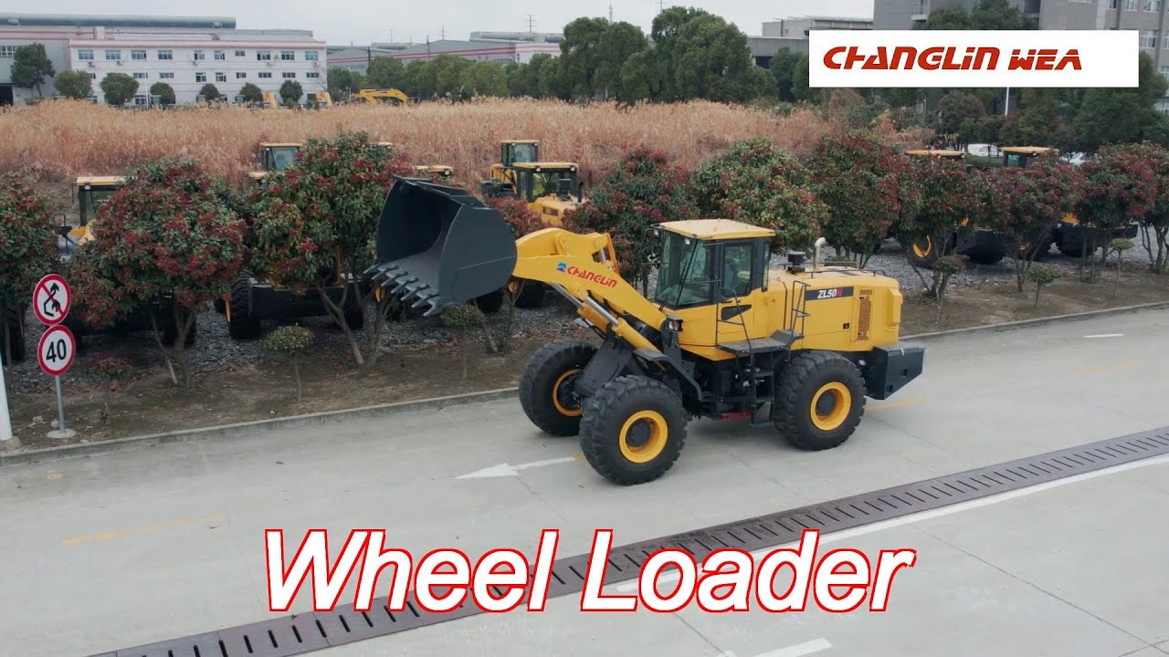 Quick Coupler Wheel Loader Sinomach Changlin ZL50T Front End Loader ...
