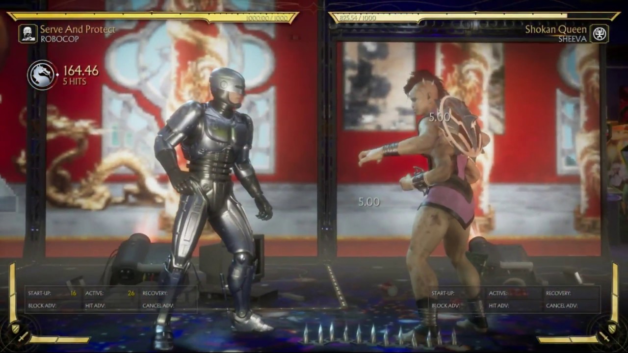 Day one Robocop Combos (3rd Variation) Mk11 - YouTube