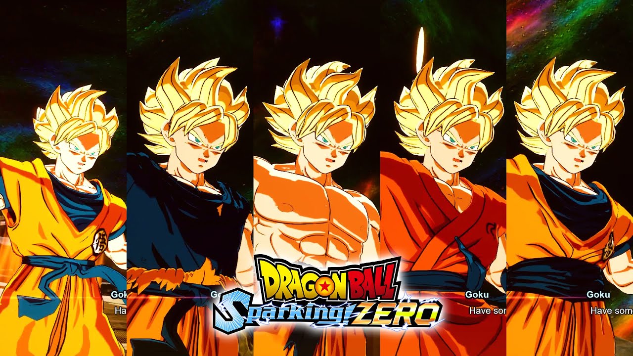 Dragon Ball Sparking Zero - All New Costumes with Ultimate AttacksㅣNew ...