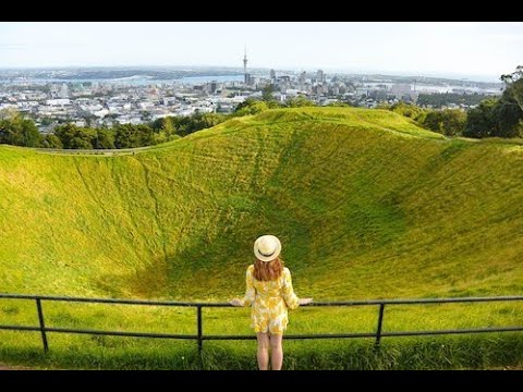 Mount Eden Summit - Volcano Walk, Auckland - YouTube