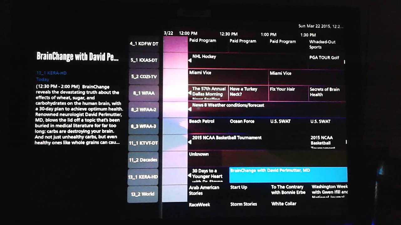 Kodi-frontend-MythTV-backend--with-new-theme - YouTube