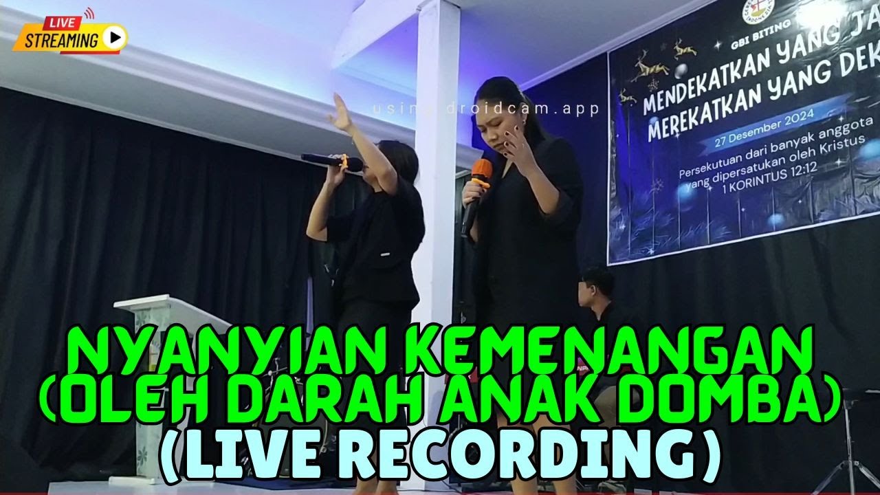 Nyanyian Kemenangan (Oleh Darah Anak Domba) | Live Recording GBI Biting ...