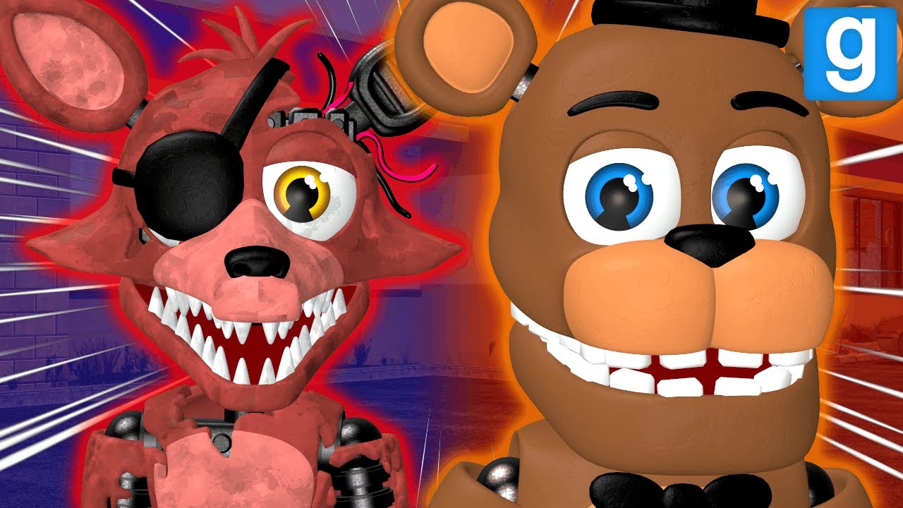 BRAND NEW FNAF 2 URAP Model Animatronics Review! [Gmod FNAF] - YouTube