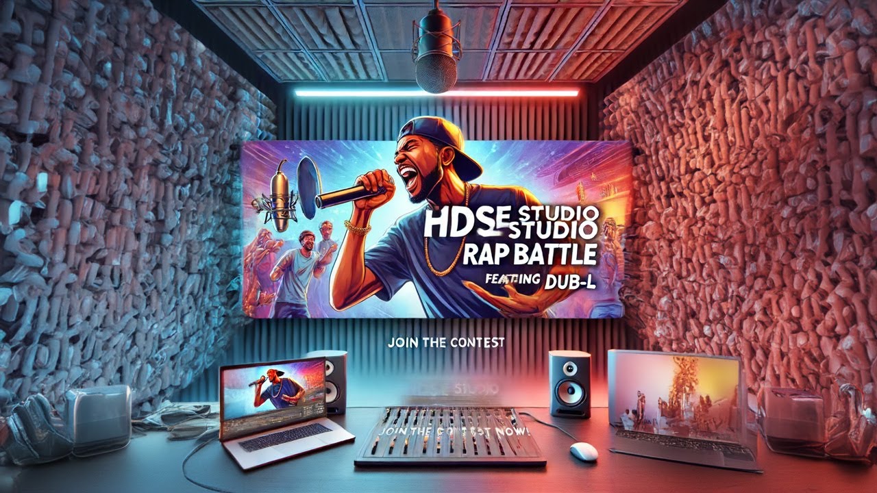 HDSE Studio Rap Battle: Introducing Dub-L! 2nd Rapper - YouTube