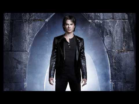 Damon Salvatore - Purple Lamborghini