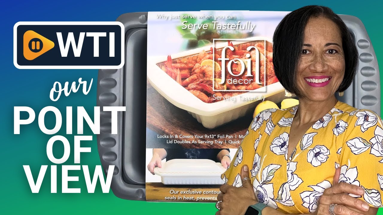 Foil Decor Serving & Casserole Carrier | Our Point Of View - YouTube