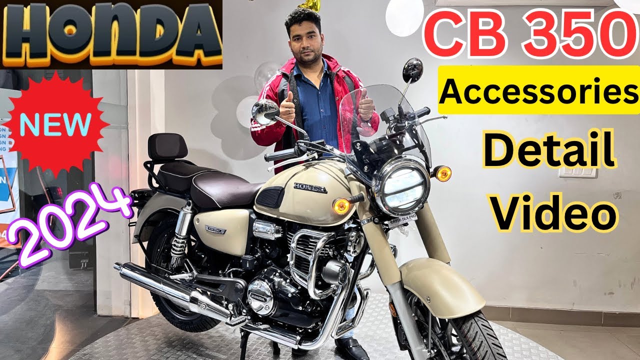 New Honda CB350 Mat Dune Brown Colour Accessories New Changes & On Road ...