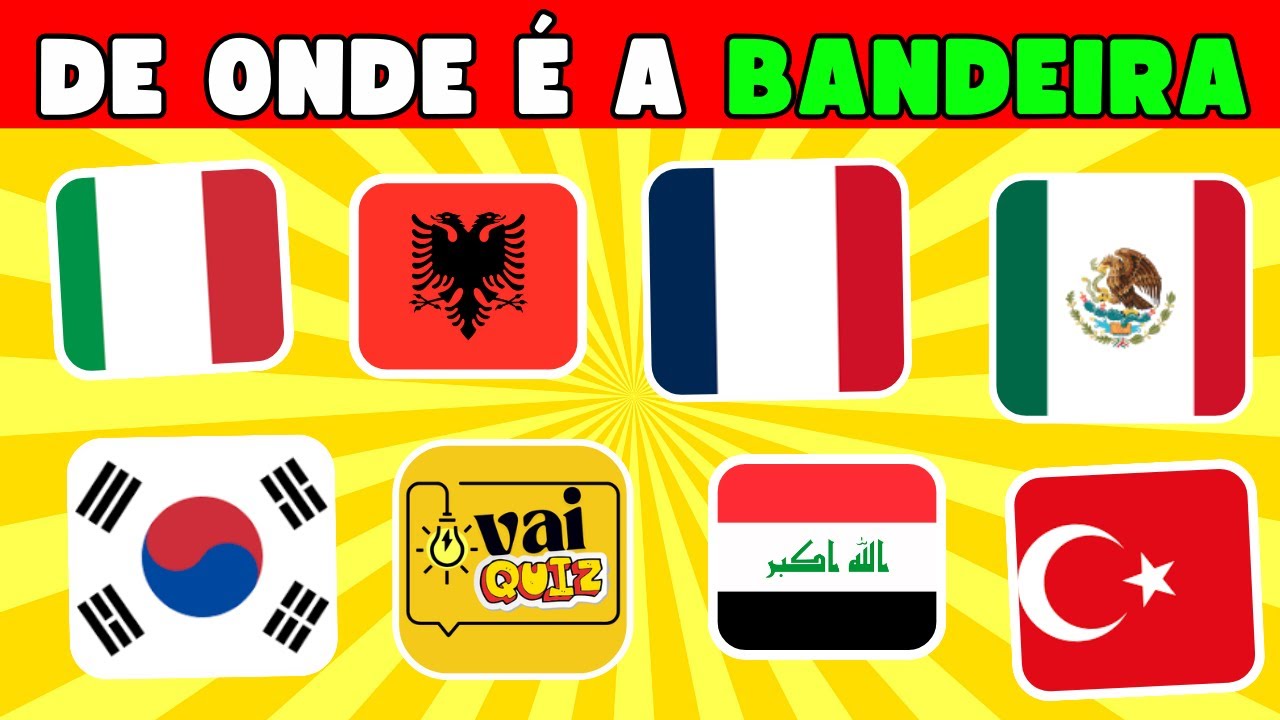 De onde é a Bandeira, "Você Sabe De Onde É Essa Bandeira? 🌍🏴 Teste Seus ...