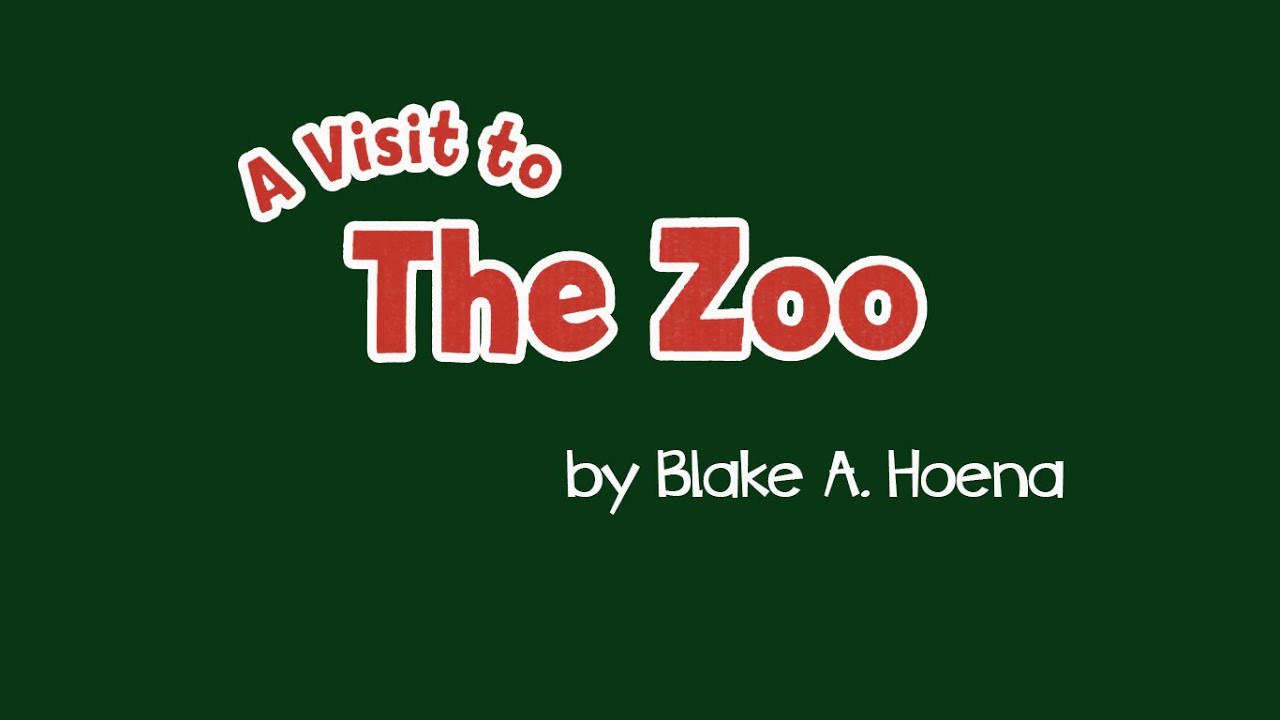 "A Visit to The Zoo" - Bobby's Backyard - Story Time - YouTube