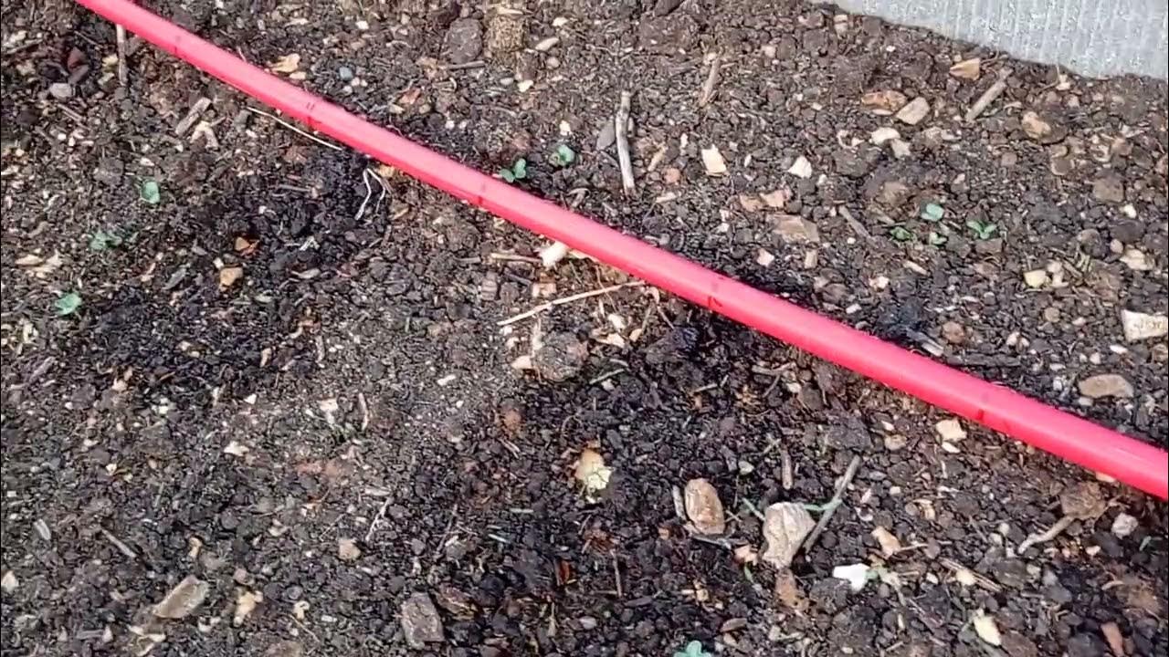 КАПЕЛЬНЫЙ💧 ПОЛИВ ИЗ ТРУБЫ ДЛЯ ТЁПЛОГО ПОЛА! - YouTube