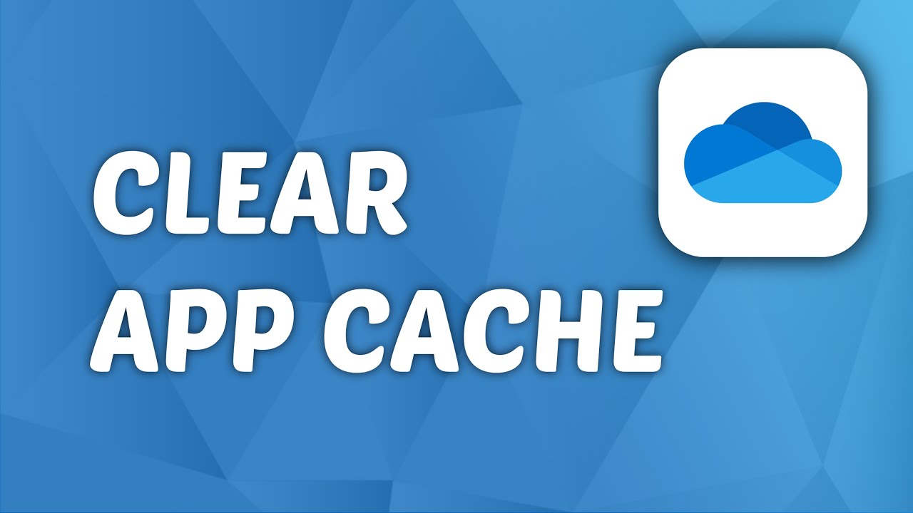 How to Clear OneDrive App Cache - YouTube