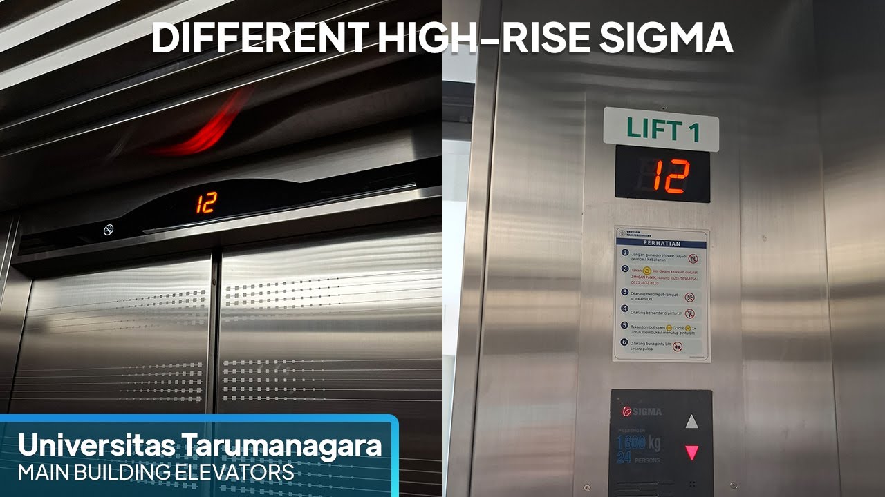 2 Different Sigma Elevators - Universitas Tarumanagara, Jakarta (UNTAR ...