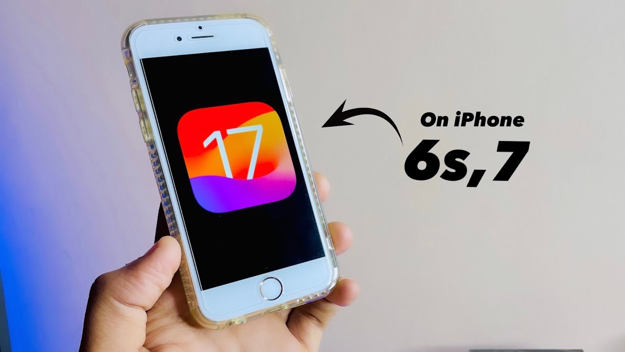 Get ios 17 on iPhone 6s,7🔥 || How to install ios 17 on iPhone 6s,7,7 ...