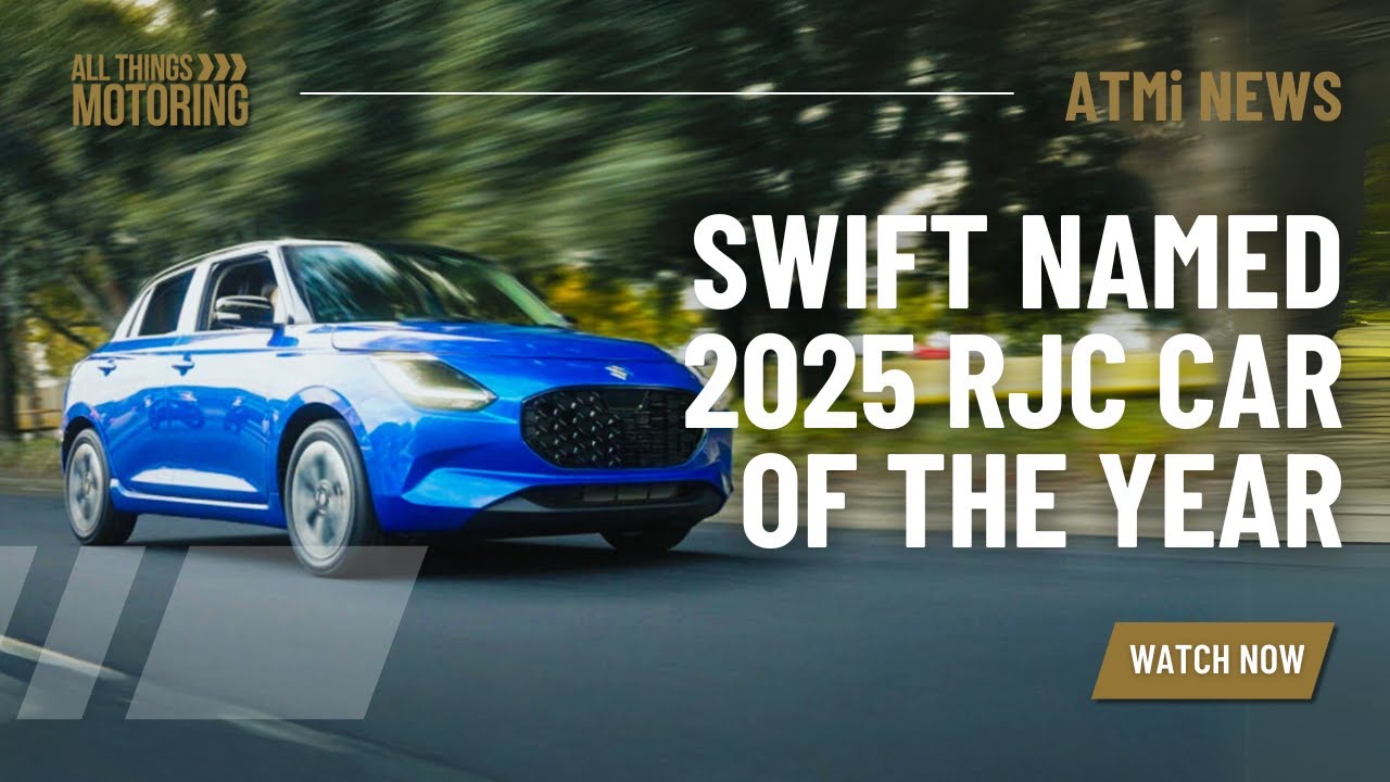 Suzuki Swift Wins 2025 RJC Car of the Year! | 25-11-2024 | ALL THINGS MOTORING NEWS - YouTube