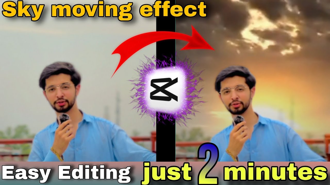 Sky Moving Effect || Sky Change Video Editing in Capcut | Capcut Video editing Tutorial - YouTube