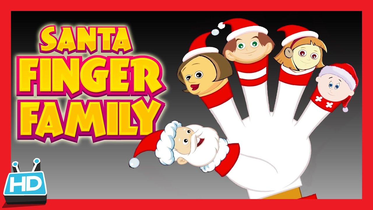 Santa Claus 'FINGER FAMILY SONG' - YouTube